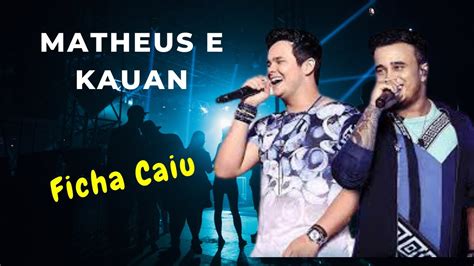 Ficha Caiu Matheus E Kauan Ao Vivo Em S O Paulo Youtube