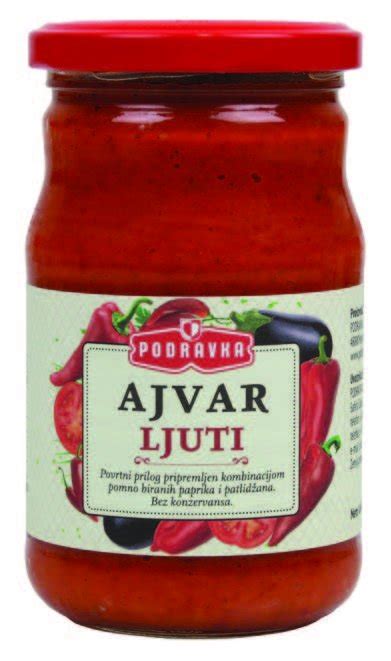 Ajvar ljuti Podravka 350 g Tommy Akcija Njuškalo katalozi