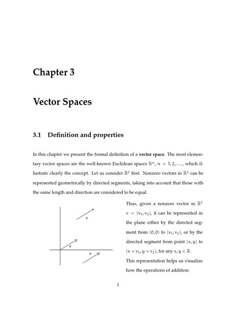 vector spaces pdf basis linear algebra vector space
