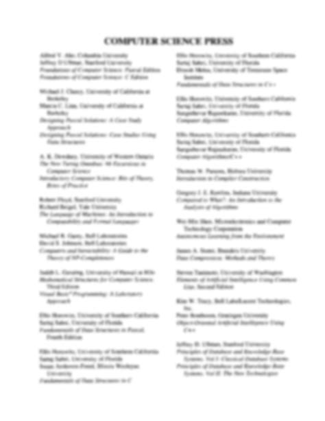 solution horowitz and sahani fundamentals of computer algorithms 2nd edition pdfdrive com