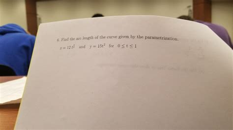 solved 6 find the are length of the curve given by the
