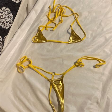 Sherrylo Intimates And Sleepwear Bikini Barista Micro Bikini Slingshot Strings Poshmark