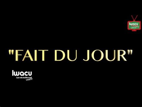 Fait Du Jour YouTube