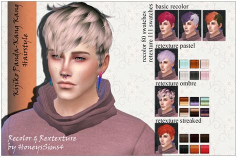 Sims Male Hair Recolor Retexture By Honeyssims Mesh By Newsea Ts Cc The Best Porn Website
