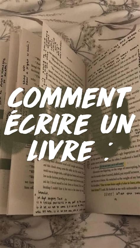 Comment écrire un livre Écrire un livre Comment écrire Comment