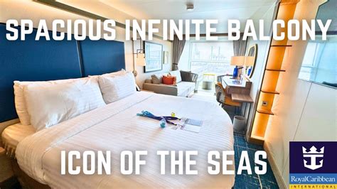 ICON OF THE SEAS Spacious Infinite Ocean View Balcony Cabin 11570