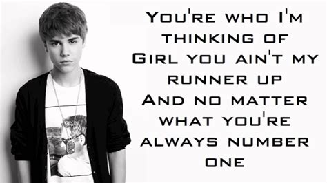 Justin Bieber Favorite Girl Lyrics Youtube