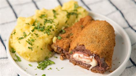 Milanesas Rellenas Con Jam N Y Queso Tastemade