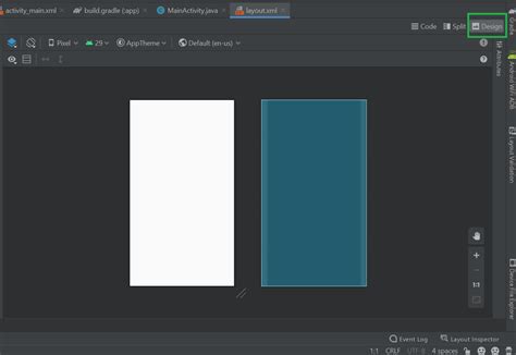How To Create Landscape Layout In Android Studio Geeksforgeeks