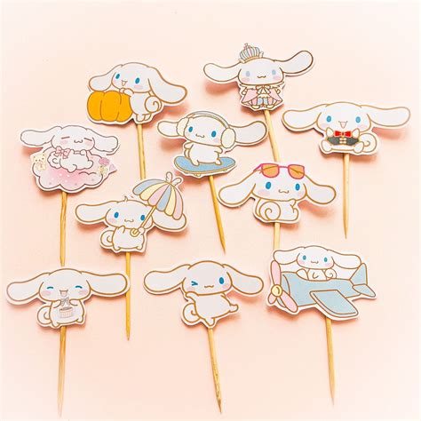 Jual Cinnamoroll Topper Cupcake Birthday Hiasan Kue Ulang Tahun