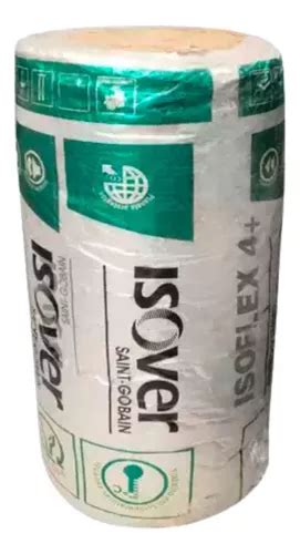 Feltro Lã De Vidro Aluminizado Isoflex Rt 1 0 2300x1200x38m Frete grátis