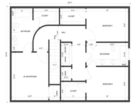 An Amazing Floor Plan For Your House In Autocad Upwork
