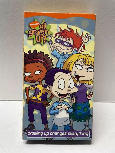 RUGRATS ALL GROWN Up VHS 2003 Nickelodeon Animated EUR 4 49 PicClick FR