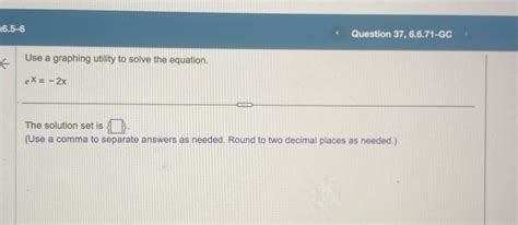 [solved] please use a graphing utility to solve this equation the solution course hero