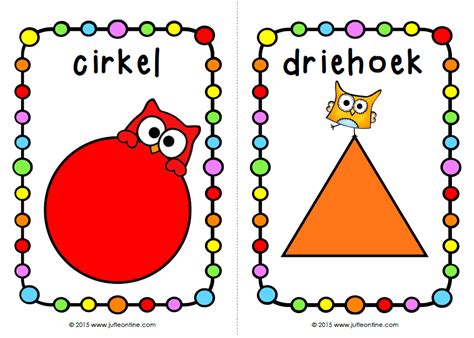 Vormen En Kleuren Oefenen Juf Leontine