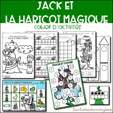 Cahier Dactivit S Jack Et Le Haricot Magique