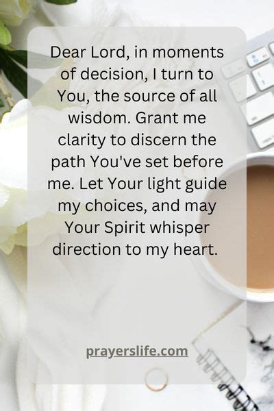 15 Powerful Prayers For Guidance In Decision Making