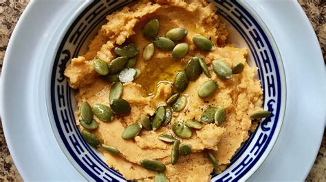 Houmous à la patate douce Stéphanie Côté Nutritionniste