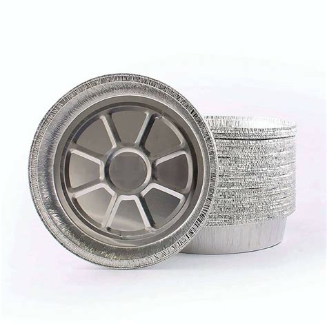 Vezee Disposable Round Aluminum Foil Pans Perfect For Restaurants