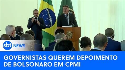Deputados Governistas Querem Depoimento De Bolsonaro Na CPMI Do 8 1