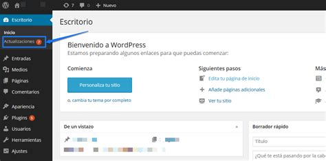 Cómo actualizar WordPress a la última versión WebHostChile