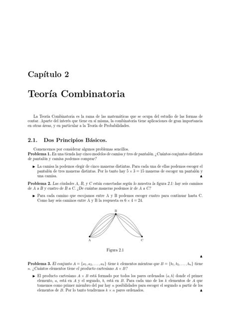 teoria combinatoria pdf combinatoria conjunto matemáticas