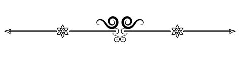 Decorative Horizontal Line Clip Art