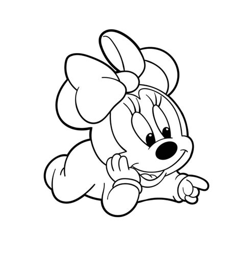 Kolorowanki Myszka Minnie Darmowe Malowanki Do Wydruku