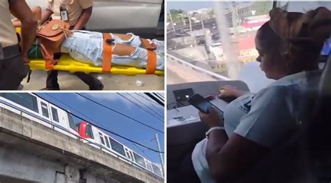 Metro de Santo Domingo Este supuesto descuido por el celular provocó