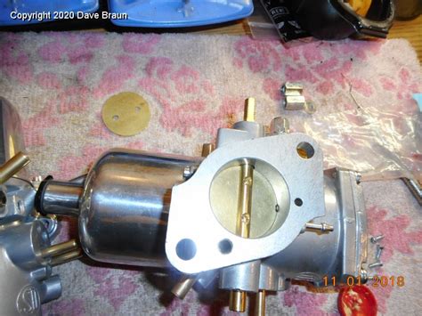 SU Carburetor Restorations MGB HIF4 1810 Assembly DSCN1365