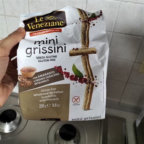 Le Veneziane Mini Grissini Con Amaranto E Grano Saraceno Integrale