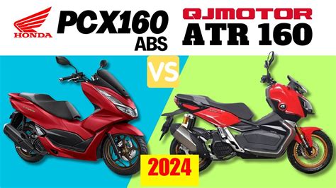 Honda Pcx Abs Vs Qj Motor Atr Side By Side Comparison Specs