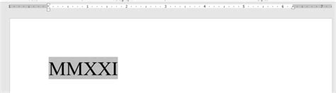 How To Insert Roman Numerals In Ms Word Officebeginner
