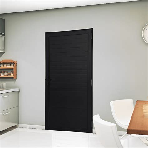 Porta Lambri De Giro Esquerda Alumínio Preto Linha Premium Atlântica