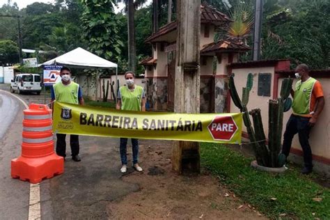São João Nepomuceno implanta barreiras sanitárias nas entradas da cidade