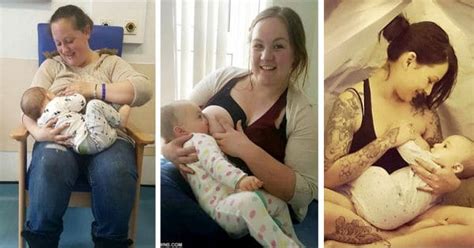 Mom Lets Five Strangers From Facebook Breastfeed Her Son After Getting