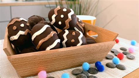 Huevos de pascua de chocolate para hacer con los niños Cocinatis