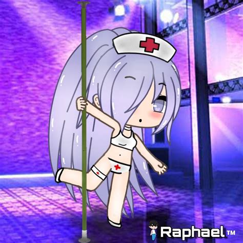 Nurse Luck Pole Dancing In Gacha Life By Raphaelzb On Deviantart