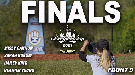 2021 Disc Golf Pro Tour Championship Finals RD3 F9 Gannon Hokom