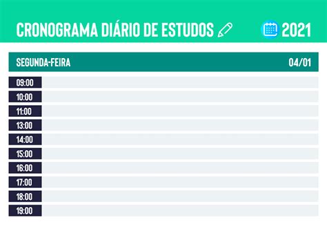Planner Semanal De Estudos Dicas Para Ser Mais Eficiente