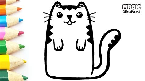 Gatitos Kawaii Para Dibujar
