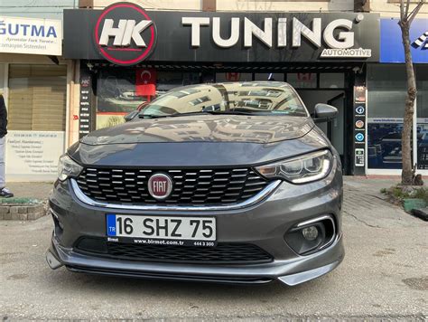 Fiat Egea Sedan 2015 2021 Body Kit Set Plastik HK0266