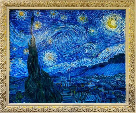 The Starry Night Based On Van Gogh Painting By Valentin Dimura