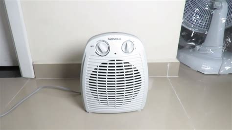 Aquecedor Elétrico Mondial A 08 termoventilador 1500w Teste