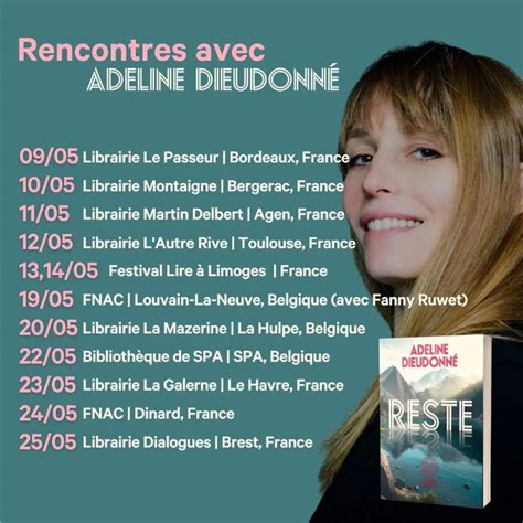 Adeline Dieudonné Ecrivaine et actrice La vraie vie