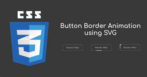 Button Border Animation Css Geekboots