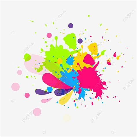 Salpicadura De Pintura PNG Gráfico vectorial y imagen PNG