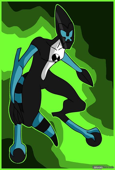 How To Draw XLR8 Step By Step Ben 10 Characters Cartoons Draw