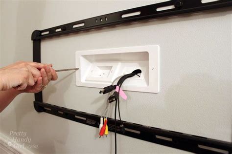 How To Hide Wiring Behind Tv How To Hide Your Tv Wires Witho