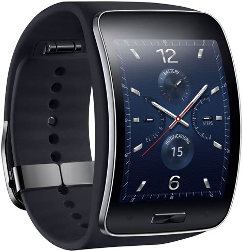 Samsung Introduces Smartwatch With Phone Capabilities Curved Display